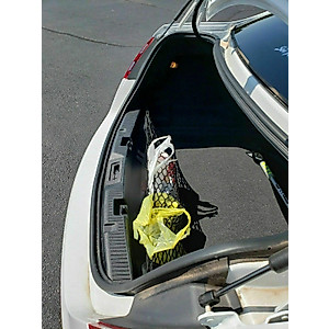 EACCESSORIES EA Trunk Organizer for Ford Taurus 2007-2019 & Mercury Sable 2008-2009 – Mesh Car Trunk Organizer – Cargo Net for Sedans – Nylon Mesh Netting – Compatible with Taurus & Sable