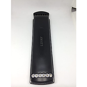 Luvay Pocket Guitar, Finger Exercise, Scales & Chords Practice Tool (6 Fret Black)