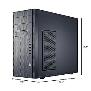 Cooler Master N400 - Mid Tower Computer Case with Fully Meshed Front Panel (NSE-400-KKN2)