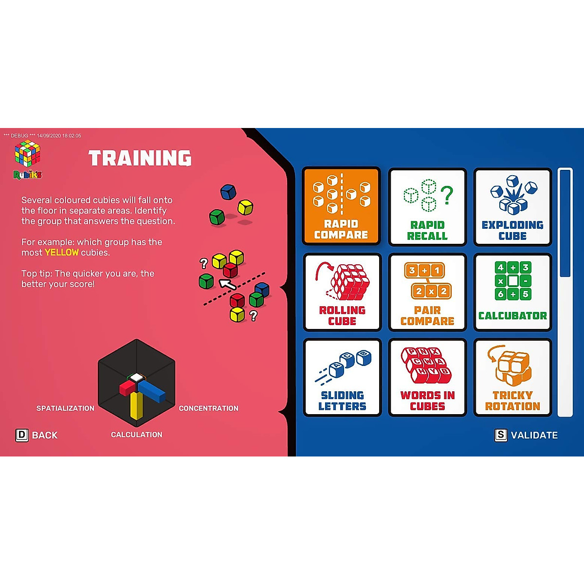 Professor Rubik's Brain Fitness (NSW) - Nintendo Switch