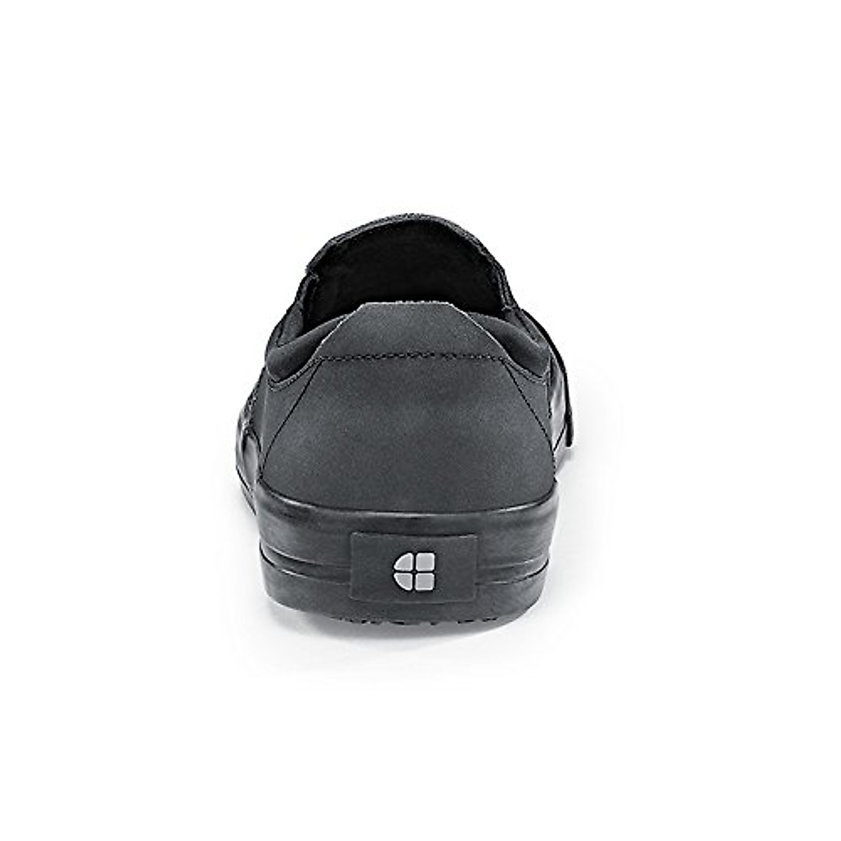 Shoes for Crews Ollie II, Mens, Women's, Unisex Slip Resistant Work Shoe Sneaker, Black Leather, Men's Size 13/Women's Size 14.5