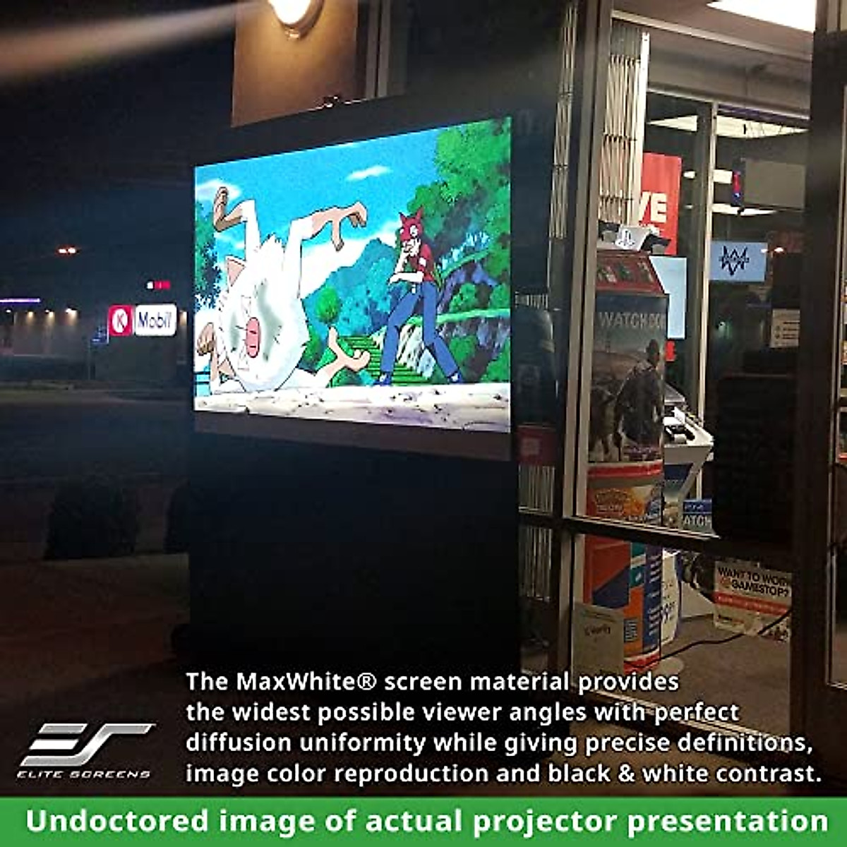 Elite Screens ezCinema Series, 120-inch 16:9, Manual Floor Pull Up Projection Projector Screen, Movie Home Theater Office Church 8K 4K Ultra HD 3D Ready, US-Based Company. 2-YEAR WARRANTY, F120NWH