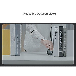 HomeMagician 324 Ft Electronic Digital Tape Measure with LCD Display Digital Ruler Rechargeable Small Smart Long Distance Rolling Measuring Tool for Flat Curved Diameter Odd Shape High Precision Gifts