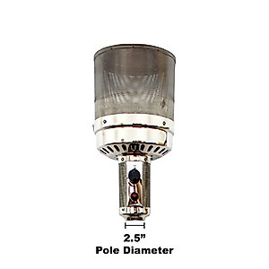 Hiland THP-Burner Complete Burner Replacement Part, One Size, Grey