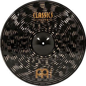 Meinl 22" Ride Cymbal - Classics Custom Dark - Made in Germany, 2-YEAR WARRANTY (CC22DAR)