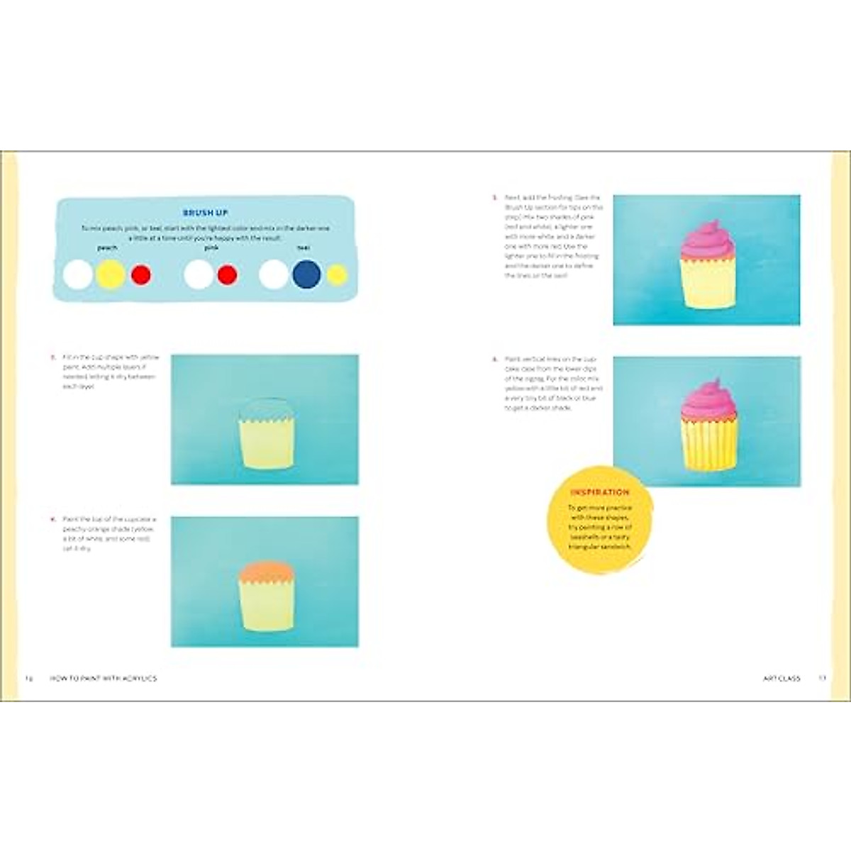 How to Paint with Acrylics: An Art Book for Kids Ages 8 to 12