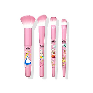 Wet N Wild Mad Tea Party 4-Piece Makeup Brush Set Alice In Wonderland Collection