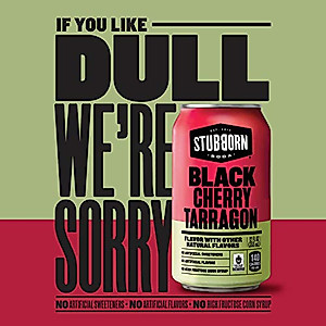 STUBBORN SODA, 3 Flavor Variety Pack, 12oz Cans (12 Pack)