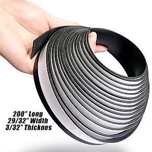 WOUILNIA Guide Rails Splinter Guard Replacement Strip for Makita Splinterguard Strip Replacement for Festool and Most Brand Guide Rails, 220” Long