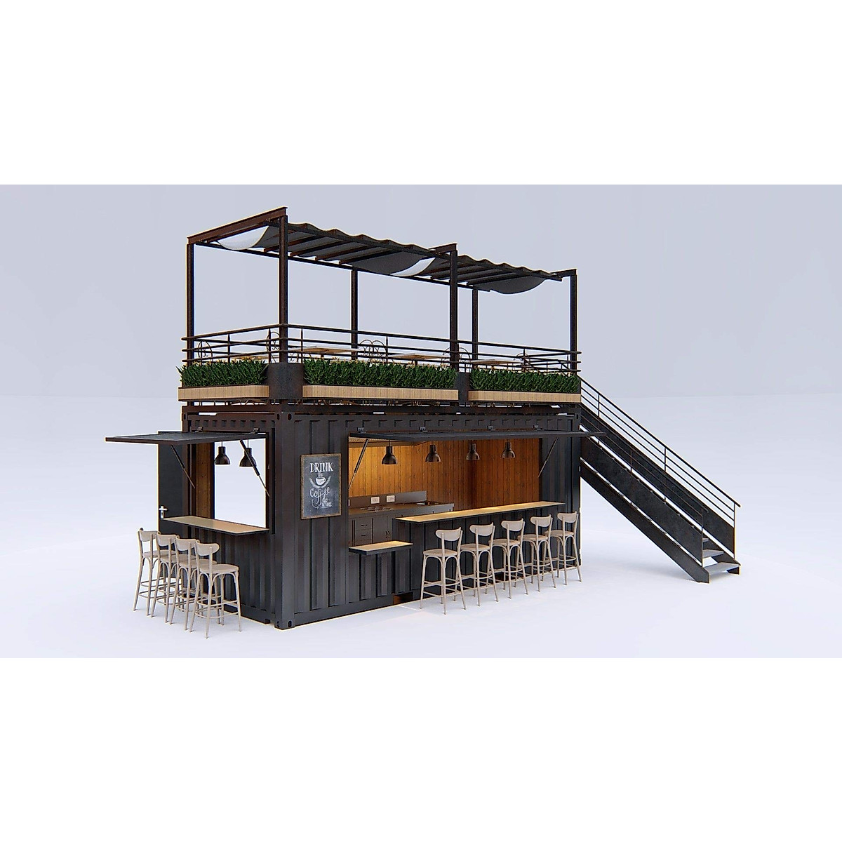 MOMOCO 20ft Container Bar