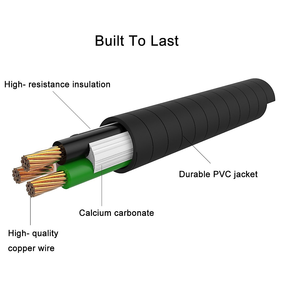 Miady 15A Male to 30A Female Locking Connector RV Adapter Cord 12" Camper Dogbone Adapter with LED Power Indicator (STW 10/3 Cord)