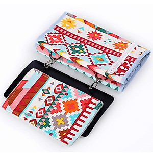 KINTOR Bird Nest Snuggle Hut,Parrot Habitat Cave Hanging Tent for Small Medium Parrots Budgies Eclectus Parakeet Cockatiels Lovebird African Grey (Pink Ethnic, S)