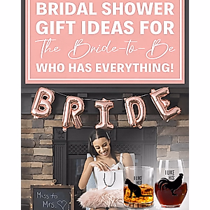 comfit Wedding Gift for Couples2024【ROOSTER/CAT GAG GLASSES】 Anniversary Present/Gift for Couples, Bridal Shower Gift for Women Bride,White Elephant Gift【Gag/Funny】 Engagement Gift for Couples