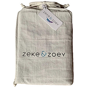 Zeke and Zoey Soft 100% Cotton Knit Purple Baby Blanket for Girls or Boys – Unisex, for Infant, Newborn, Toddler and Kids for Crib, Stroller, Car, Receiving or Swaddle Blanket