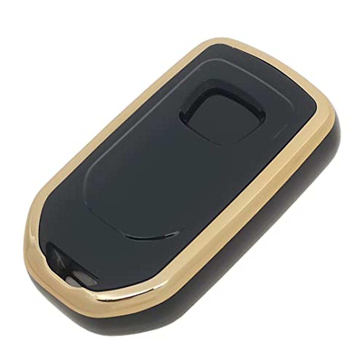 Horande SoftTPU Protector Key Fob Cover Case fit for Honda Accord Civic CR-V CRV Pilot EX EX-L Touring Premium 2019 Insight Keyless Entry Key Fob (Black)