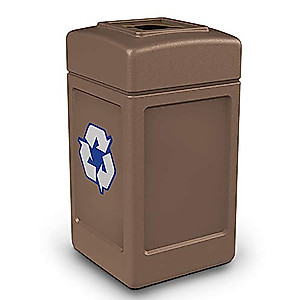 Commercial Zone Recycle42 Mixed Recycling Open Top - Nuthatch