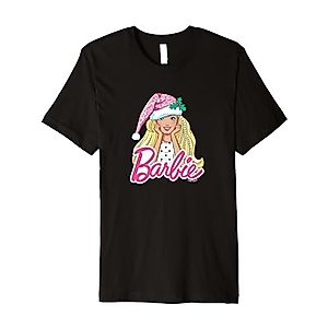Barbie - Christmas - Santa Hat Premium T-Shirt