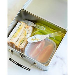 HoneyGo Luxury Hive Wild Flower Honey Spoons | Safe Sealed - From Turkish Beekeepers with Premium, Natural Flavors - Non-GMO Honey all ages,30 Spoons