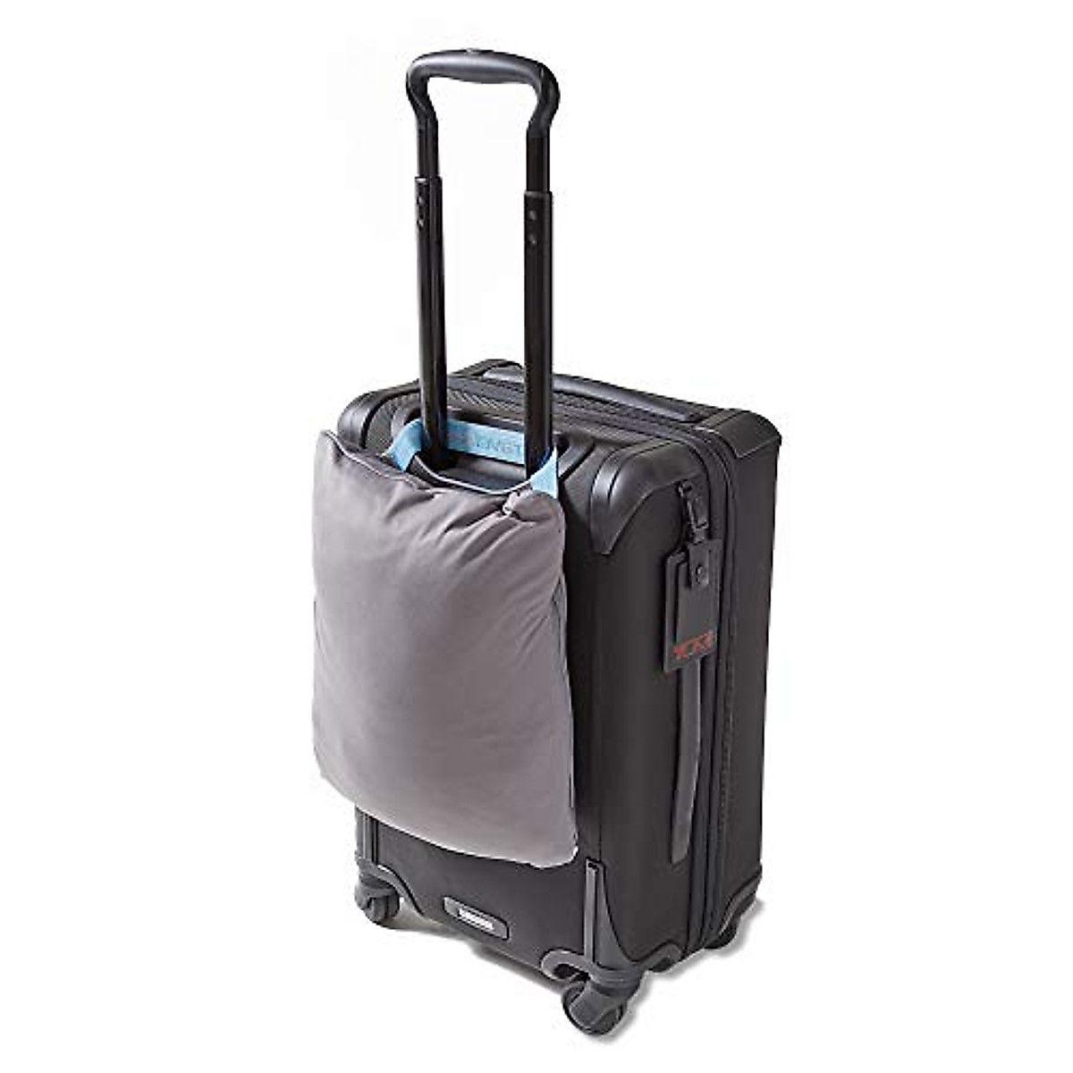 TRAVELREST 4-in-1 Travel Blanket - Ultra Plush and Soft Poncho Style Blanket – Includes Built-in Carry Case, Stuff Sack and Zippered Pocket – Ideal Airplane Blanket Weighing Just 20 Ounces.