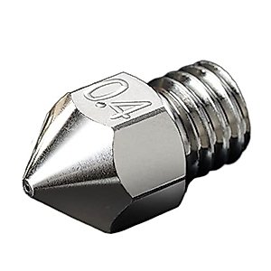 3D Printer Accessories MK8 Plated Copper for 3D Printer High Temperature 1.75mm Filament 3D Printer Controllers ( Size : 0.4mm )