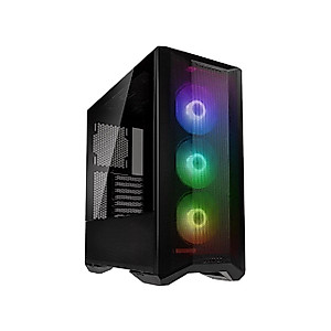 Lian-Li LANCOOL II Mesh RGB Tempered Glass ATX Case, Black