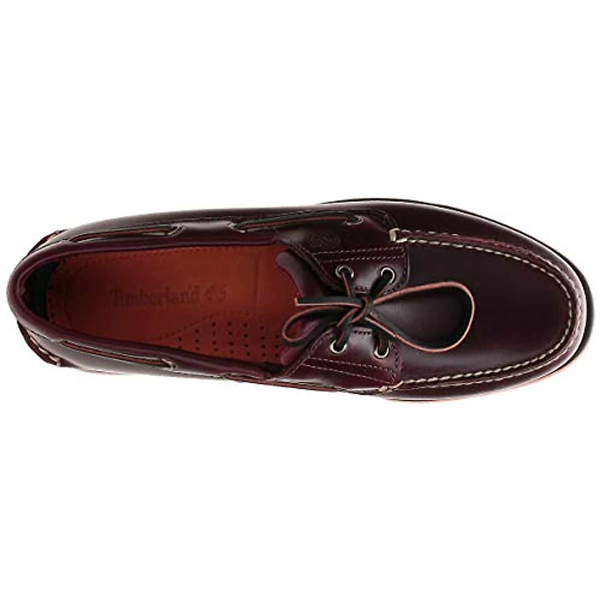 Timberland mens 2-eye Boat loafers shoes, Rootbeer/Brown, 8.5 US