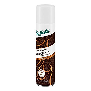 Batiste Dry Shampoo for Dark Hair, Refresh Hair and Absorb Oil Between Washes, Waterless Shampoo for Added Hair Texture and Body, 6.35 OZ Dry Shampoo Bottle