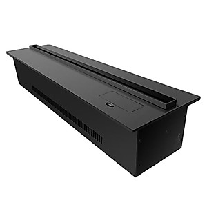 Water Vapor Electric Fireplace Solid Color Electronic Fireplace Mist Fireplace Intelligent Ultra-thin Steam 3D Simulation Flame Decoration Is Suitable for Living Room, Hotel Fake Fireplace ( Color : B