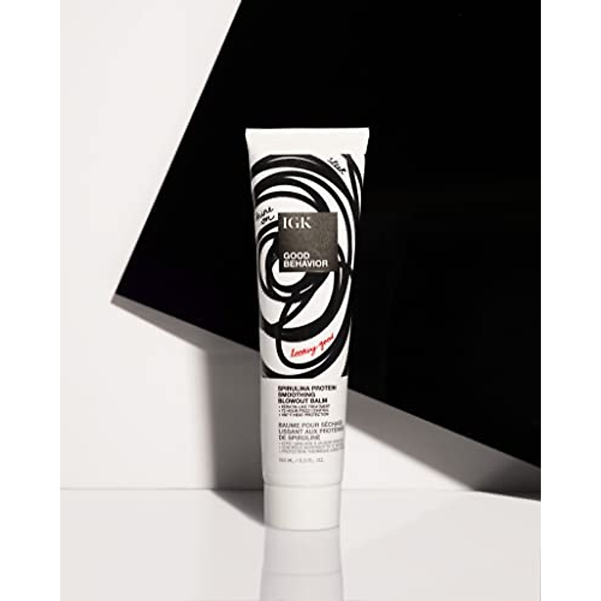 IGK Good Behavior Spirulina Protein Anti-Frizz Smoothing Blowout Balm 150 ml / 5 oz