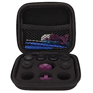 Gaming Accessory Replacement Parts, Removable Purple Multifunction Controller Accessory Kit Stainless Steel for Game Controller