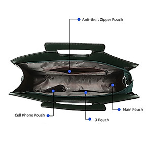 Yohora Handbag for Women Designer Shoulder Crossbody Purse Crocodile Pattern Leather Clutch Evening Bag for Party