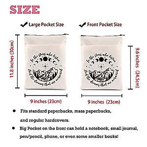 Adult Fantasy Novel Inspired Gift ACOTAR Gift Books Lover Gift to The Stars who Listen and The Dreams That are Answered Book Sleeve (to The Stars Book Sleeve)