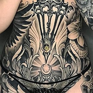 ZUPER Black Tattoo Ink by INTENZE 12 oz Sterilized with Certification and 100% Vegan. Original and Direct from Manufacturer