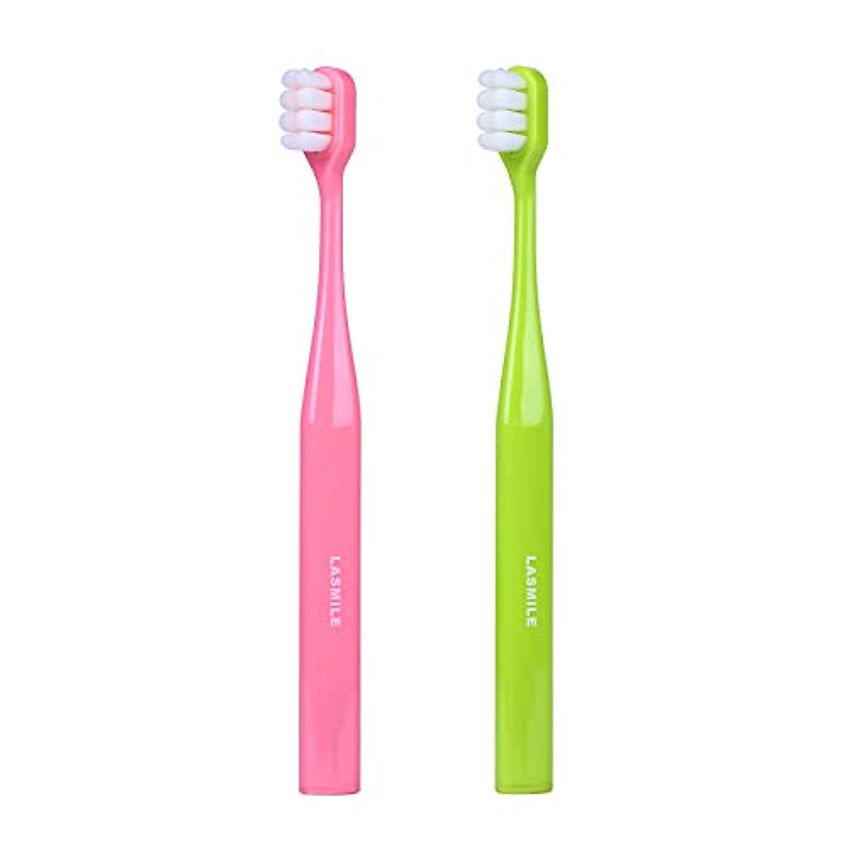 LASMILE Extra Soft Toothbrush for Sensitive Gums, Micro Nano Manual Toothbrush with 15000 Soft Bristle for Adult Pregnant Women Elderly Children and Gum Recessions Protect Fragile Gums (2Pack)