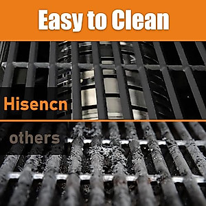 Grill Grates 18 Inch for Charbroil Performance 463376519 463376319 463375619 463376419, Grill Grates Replacement for Char-Broil 466347019 463375719 463332719 463377319, G470-0003-W1 G470-0002-W1