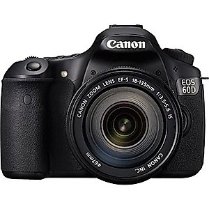 Canon EOS 60D 18 MP CMOS Digital SLR Camera with 18-135mm f/3.5-5.6 IS UD Lens