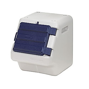 Coastal Pet Bergan Stack-n-Stor Food Storage - Beige and Navy - 24 gal