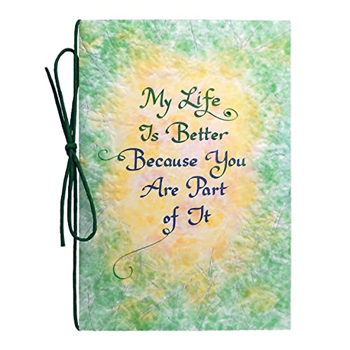 Blue Mountain Arts Appreciation Card—Birthday, Just Because, Thinking of You, or Any Occasion Card for a Friend, Family Member, or Loved One (My Life Is Better Because You Are Part of It)