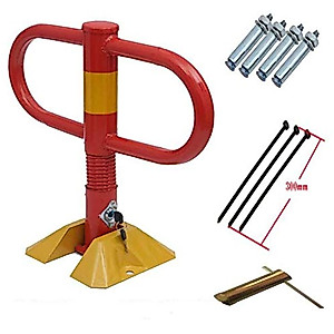 - Parking Barriers Lockable Metal Car Parking Lock Bezel, The Bezel and The Manual Parking Space-Saving, with Two Keys, As with a Reflecting Marker Bollard