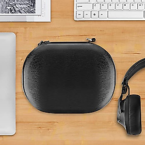 Geekria PRO Headphones Case Compatible with JBL Tour ONE, Live 650 BTNC, E65BTNC, Tune 750NC, Live 500BT Case, Replacement Protective Hard Shell Travel Carrying Bag with Cable Storage (Black)