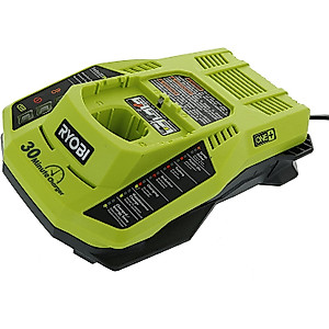 Ryobi P108 One+ 18V 4.0AH Lithium Ion Battery and P117 One+ Dual Chemistry Lithium Ion and NiCad Battery Charger (2 Piece Combo Set)
