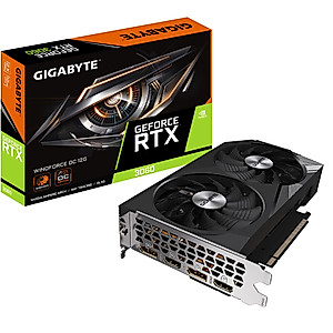 GIGABYTE Windforce OC NVIDIA GeForce RTX 3060 12GB GDDR6 Graphics Card