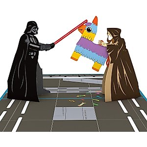 Lovepop Star Wars™ Darth Vader™ Celebration Pop Up Card, 5x7-3D Birthday Greeting Card, Star Wars Pop-Up Card, Birthday Cards for Kids, Celebration Cards