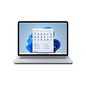 Microsoft Surface Laptop Studio, 14.4" Rotating Pixelsense Touch Display (2400 x 1600), 11th Gen Intel i5, 16GB RAM, 256GB SSD, Windows 11H, Platinum (Renewed Premium)