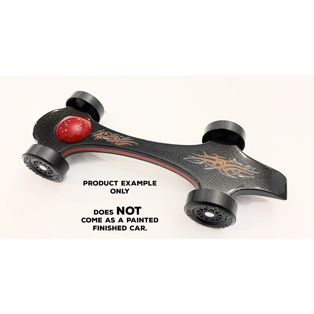 Maximum Velocity Pine Derby Car Kit | Derby Car Kit Includes Speed BSA Wheels, Axles, Graphite & Tungsten Weight | Maxinator Pinewood Car