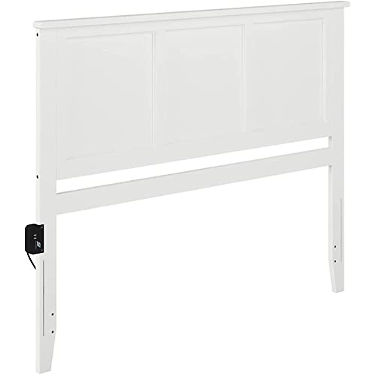 Leo & Lacey King Panel Headboard in White