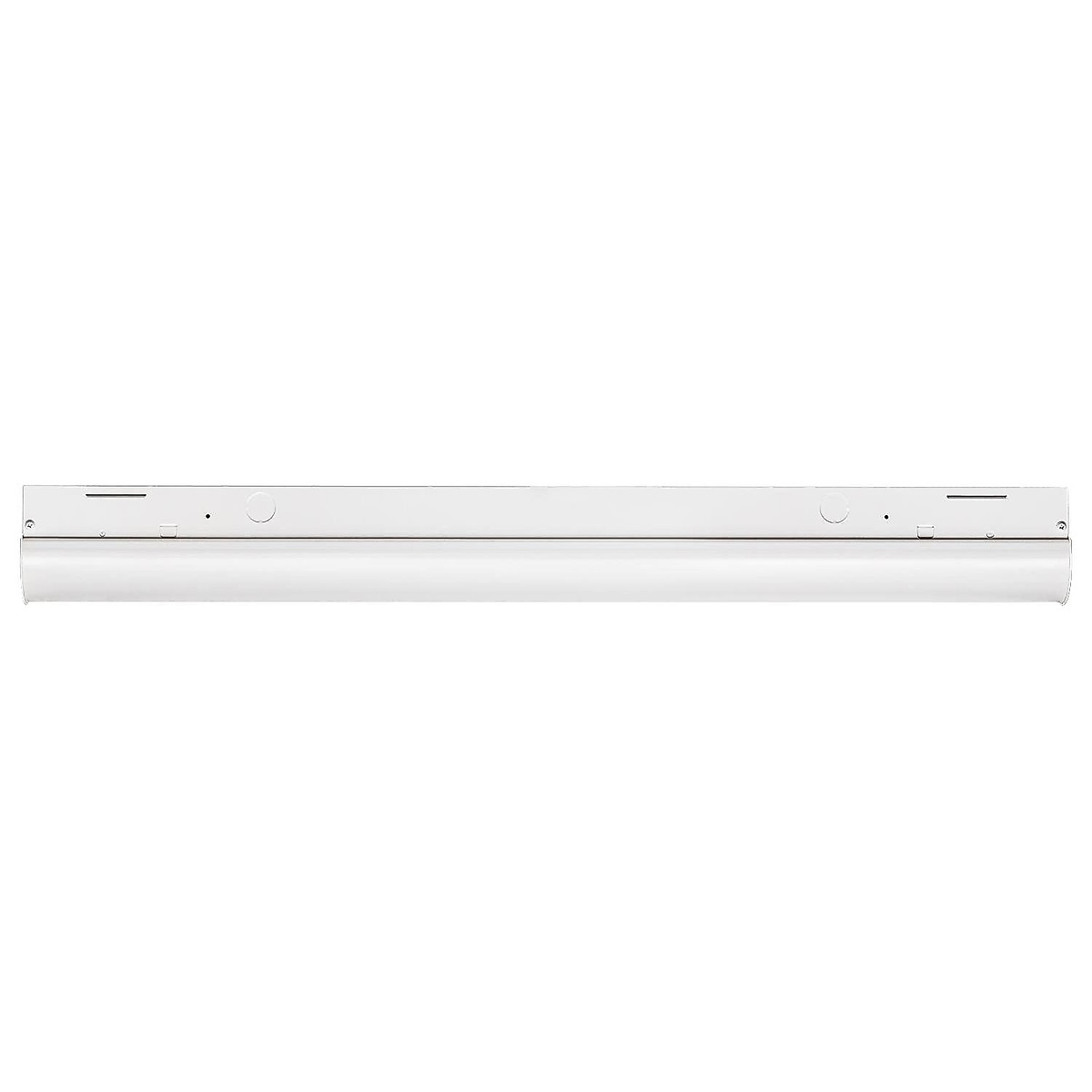 Sunlite 85474 3-Foot LED Linear Strip Light Fixture, 20 Watts, 120-277 Volts, Dimmable, 50,000 Hour Life Span, 3500K Neutral White, 82 CRI, Surface Mount, Steel Body, UL & DLC Listed