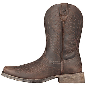 ARIAT Mens Rambler Phoenix Western Boot Distressed Brown 10.5