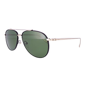 Sunglasses FERRAGAMO SF 201 S 733 Shiny Gold/Black