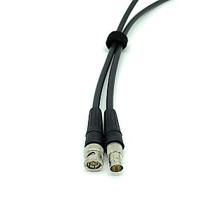 AV-Cables 25ft 3G HD SDI BNC Extension RG59 Cable Male to Female - Black